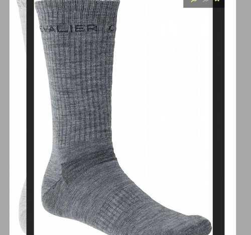Новые охота Chevalier Liner Wool Socks Stone 40/42