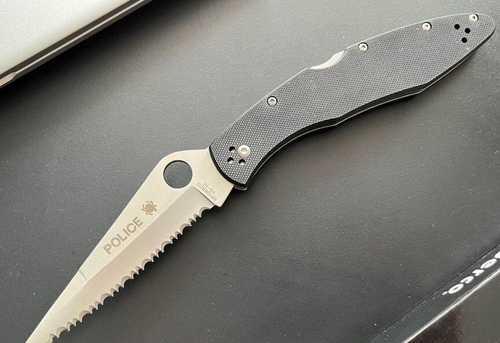 Нож Spyderco C07 Police G10 serrated