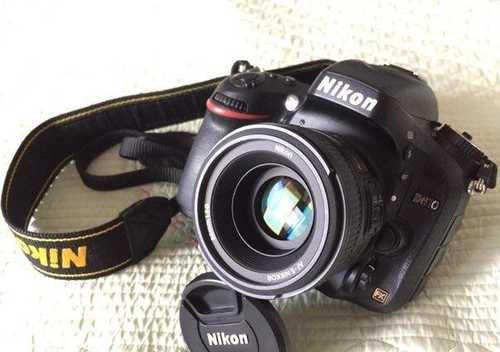 Зеркальный фотоаппарат Nikon D610 + к нему