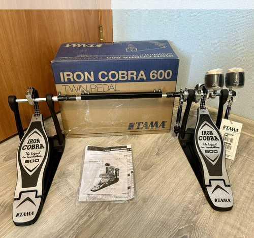 Двойная педаль карбан tama iron cobra hp600