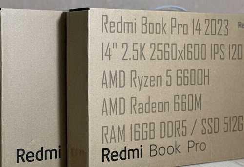Xiaomi RedmiBook Pro 14" 2.5K 120Гц 6600H 660M 16G
