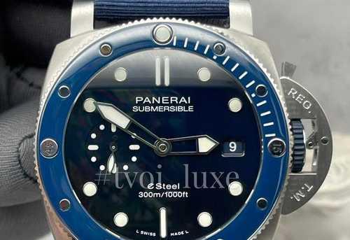 Panerai Submersible QuarantaQuattro ESteel Blu Pro