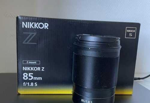 Nikkor z 85mm 1.8