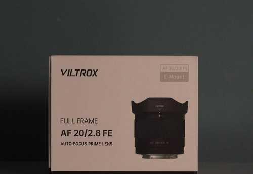 Viltrox AF 20mm f/2.8 Sony E
