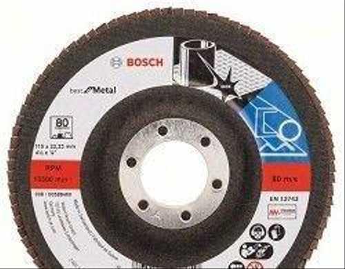 Bosch 2608607324 круг лепестк 115мм K80 Best for M