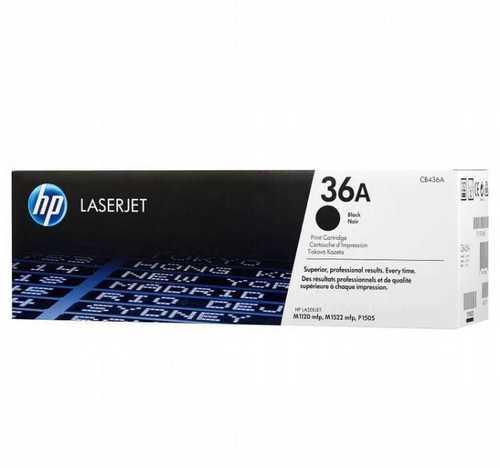 Картридж HP CB436A Оригинальный