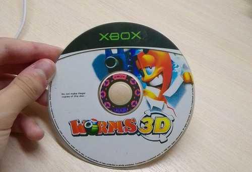 Диск Xbox Worms 3D