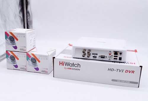 Видеокамеры HiWatch купольные 5MP ColorVu