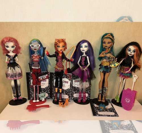 Monster High кошки, базовые, мальчики