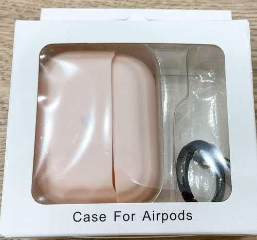 Защитный чехол для наушников Airpods Pro с карабин