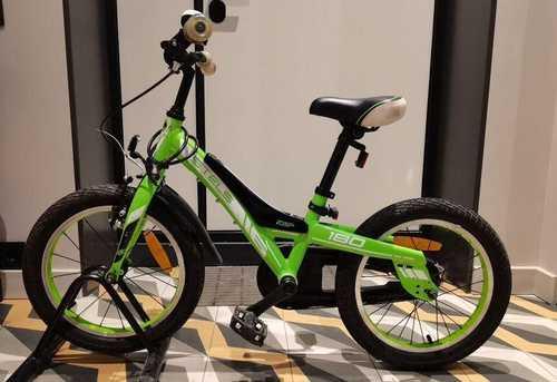 Детский велосипед stels pilot-180 16' зеленый V010