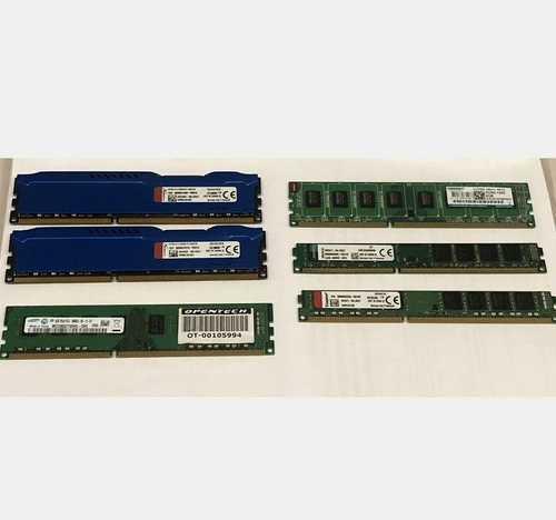 Оперативная память пк DDR3 4Gb 8 Gb 1333/1600 MHz