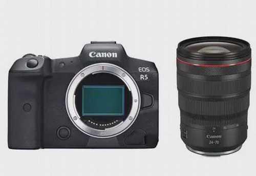 Canon EOS R5 Kit RF 24-70mm f/2.8 L IS USM