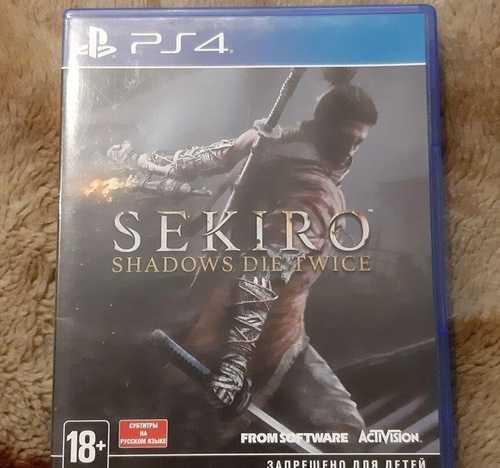 Sekiro Shadows Die Twice PS4 Диск