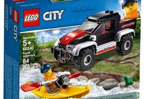 Конструктор lego City 60240 Сплав на байдарке