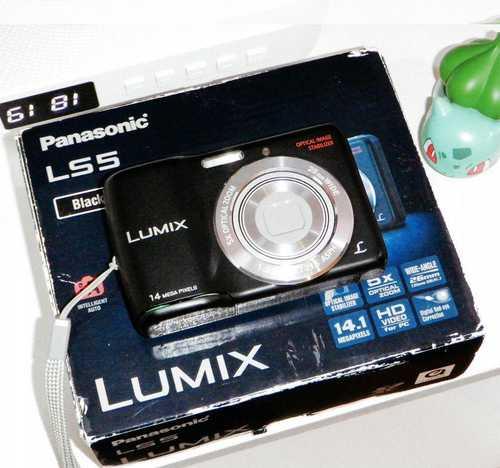 Цифровая мыльница Panasonic Lumix DMC-LS5 (2012)