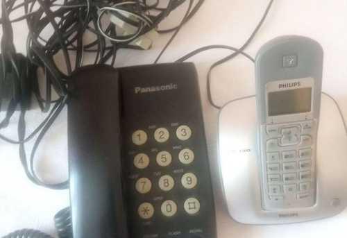 Panasonic стационарный телефон Филипс