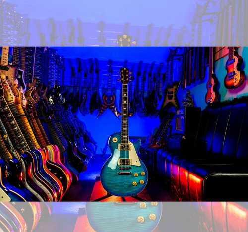 Les Paul Blue Top Techno