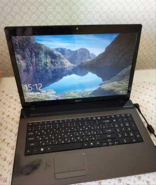 Ноутбук Acer Aspire 7750 HD+ i5 2.5GHz HDD700 DDR6