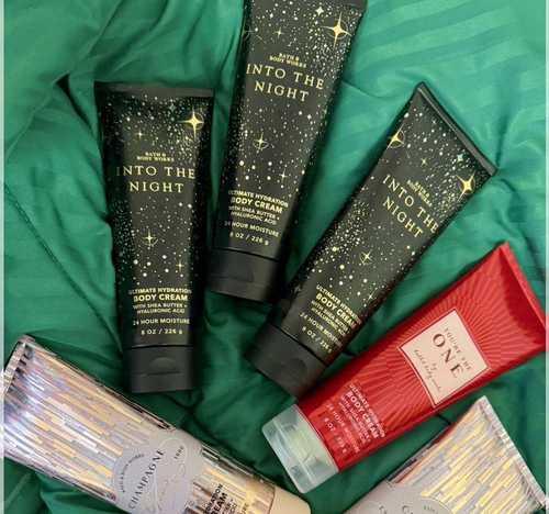 Bath and body works крем для тела into the night