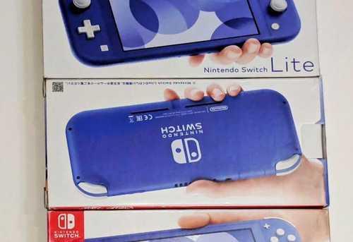 Nintendo Switch Lite 32Gb Blue Новый 12 месяцев