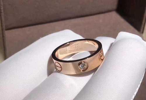 Обручальное кольцо Cartier Love 0,019 ct