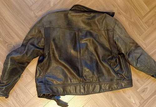 Мото куртка Кожаная мужская 50-52