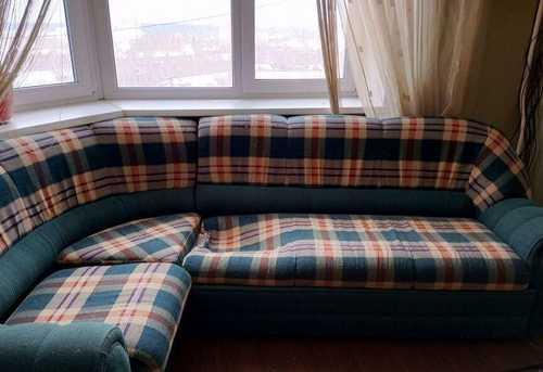 Большой угловой диван бу бесплатно