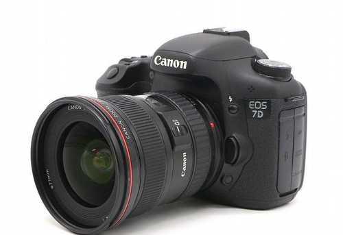 Canon EOS 7D kit EF 17-40mm f/4L USM