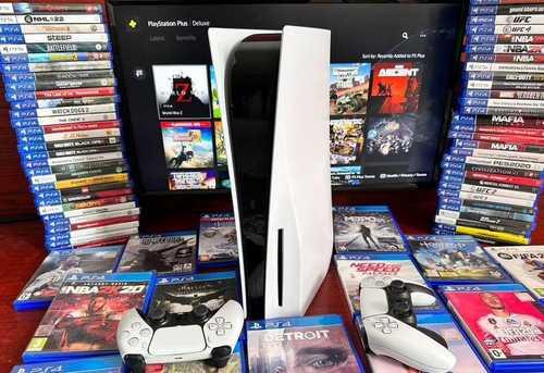 Sony PlayStation 5 + 126 игр