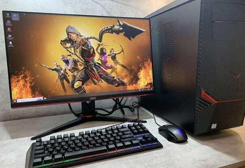 Мощный pc lenovo legion/32ram/ryzen 5600/gtx1070