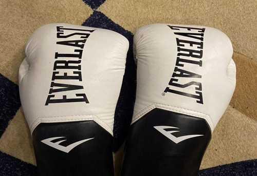 Боксерские перчатки everlast elite 16 oz