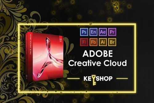 Adobe Creative Cloud Подписка Ключ 1 месяц