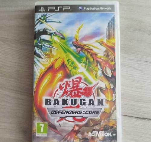 Psp bakugan defenders of the core