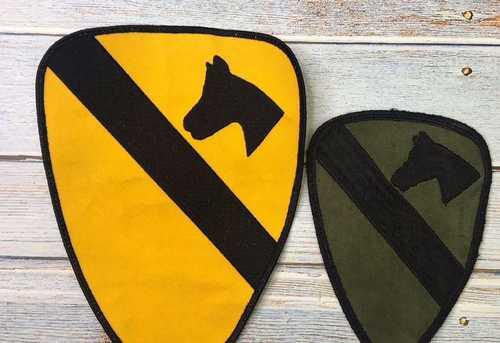 Нашивка US Army 1st Cavalry Division, ветеранская