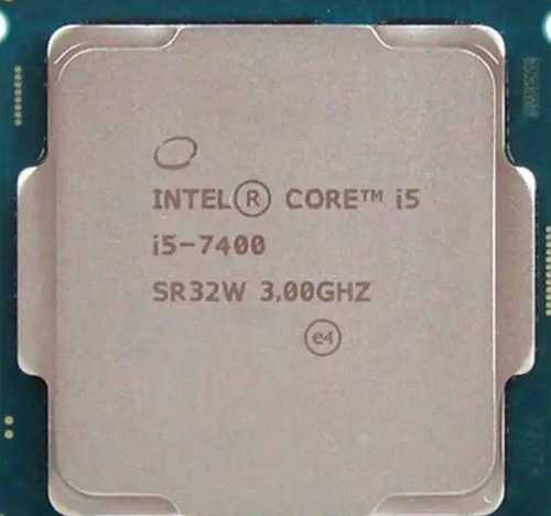 Процессор intel core i5-7400