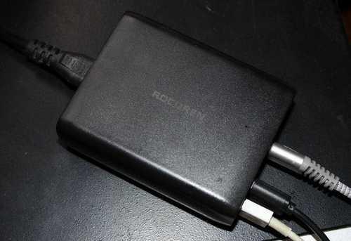 Сетевое зарядное устройство Rocoren GaN 100W USB