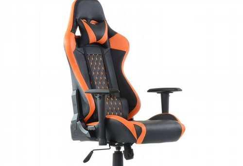 Кресло FB K-53 черная сетка оранжевые вставки