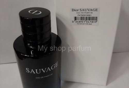 Dior sauvage eau DE parfum тестер