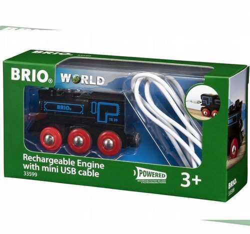 Brio 33599 – Локомотив с кабелем USB