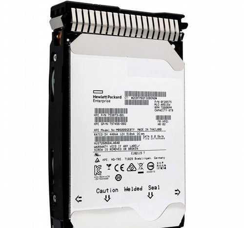 Жесткий диск HP 761496-001 6Tb sataiii 3,5" HDD