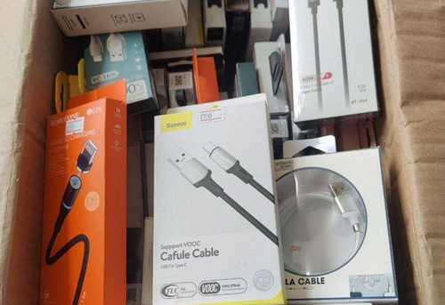 Зарядные кабели USB-A, Type-C, Micro - лот