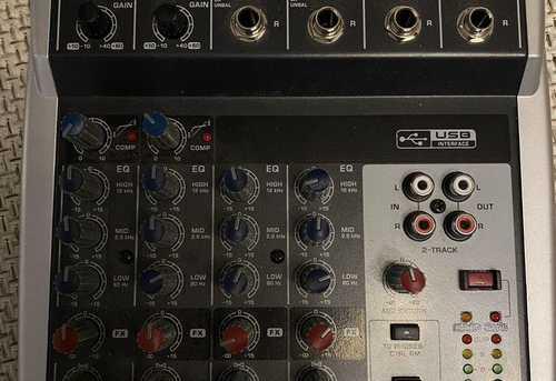 Микшерный пульт behringer xenyx q802USB