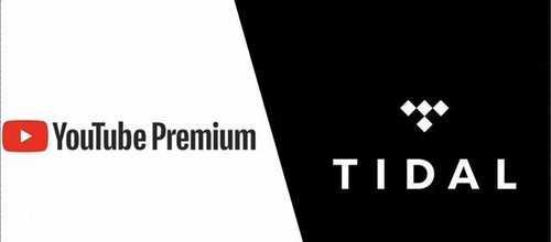 Подписка Tidal HiFi Plus и Youtube Premium