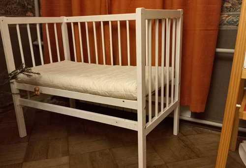 Детская приставная кроватка (Фея 100 Лея)