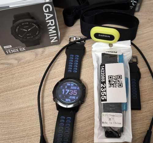 Часы Garmin fenix 6x Sapphire