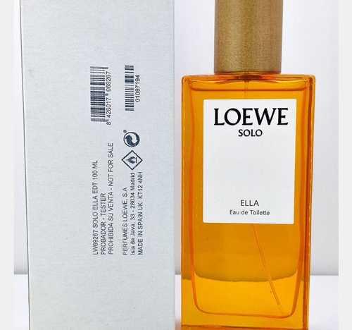 Loewe solo loewe ella 100мл