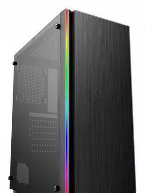 Корпус ATX Formula CL-3302B RGB, Midi-Tower, без б