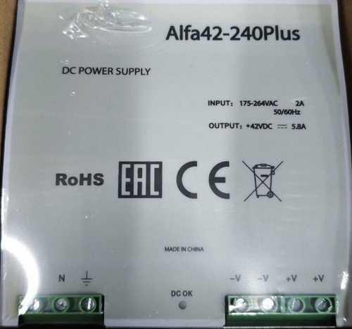 Блок питания Alfa 42-240 Plus