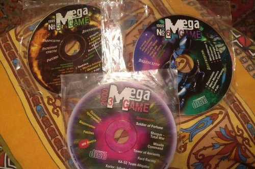 Диски от журнала Mega Game